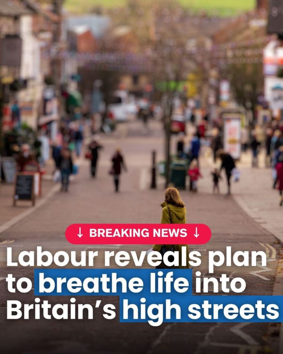 Labour Plans For UK High Streets - Crewe and Nantwich Labour Party ...